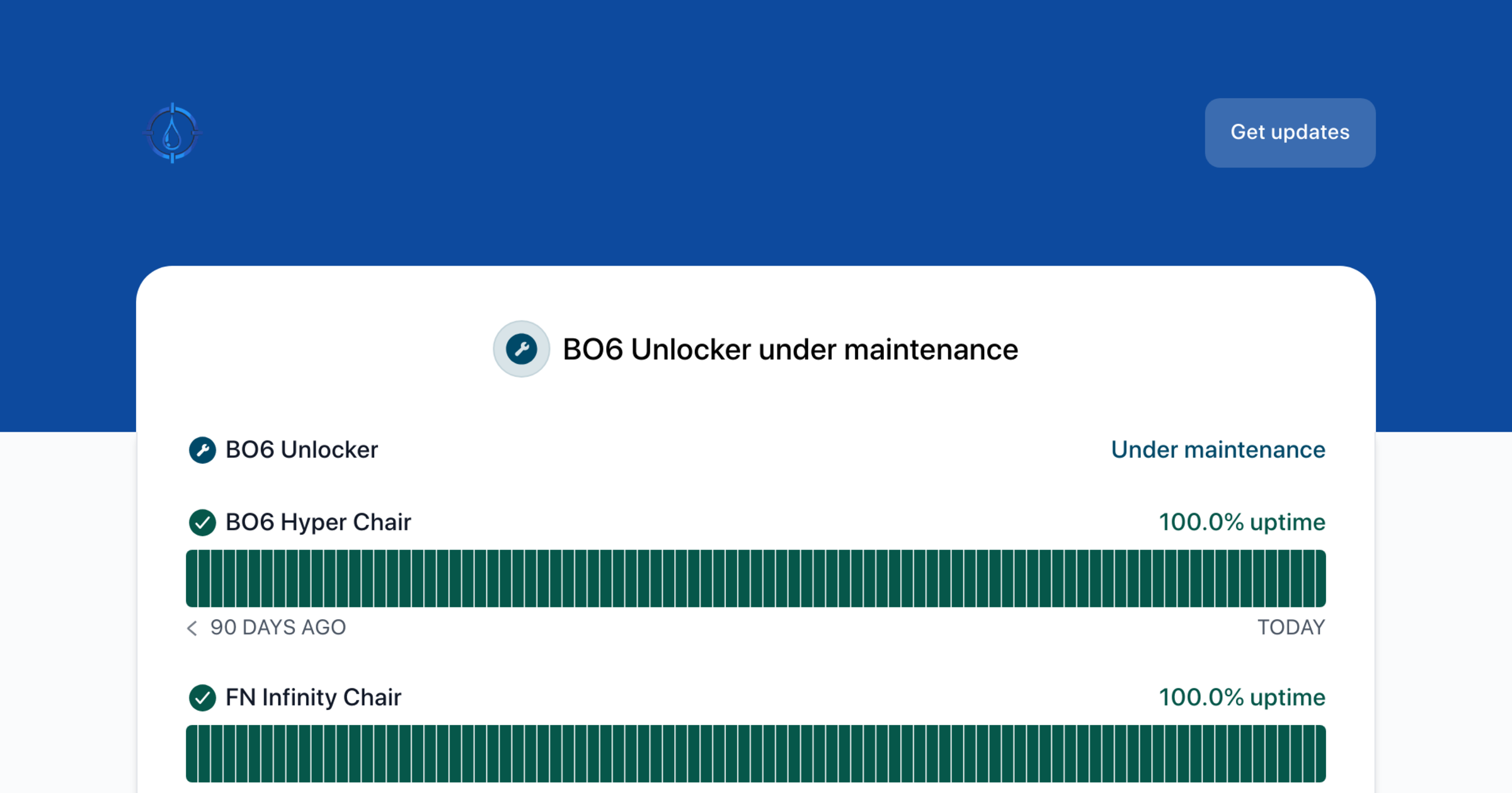 Rains Services - Status